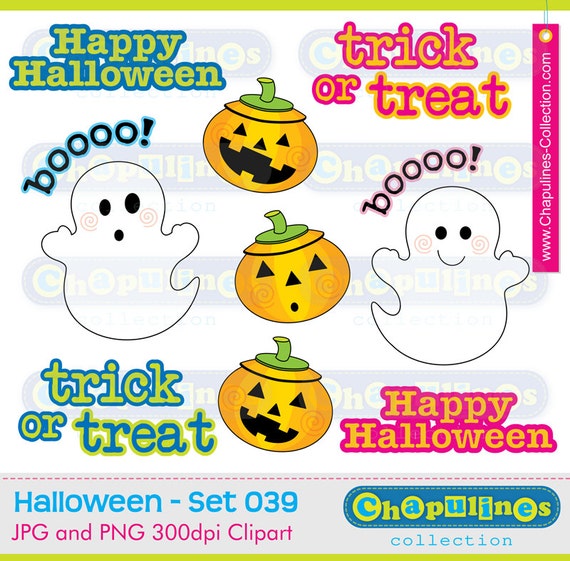 Happy Halloween Ghost Clipart