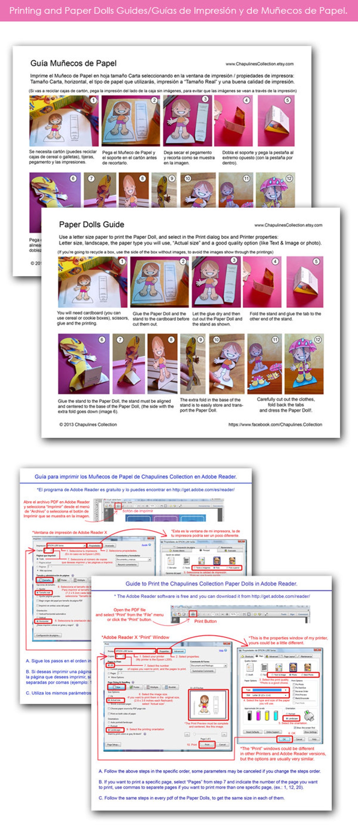 Paper Dolls Printable Seasons of the Year Boys Full - Etsy