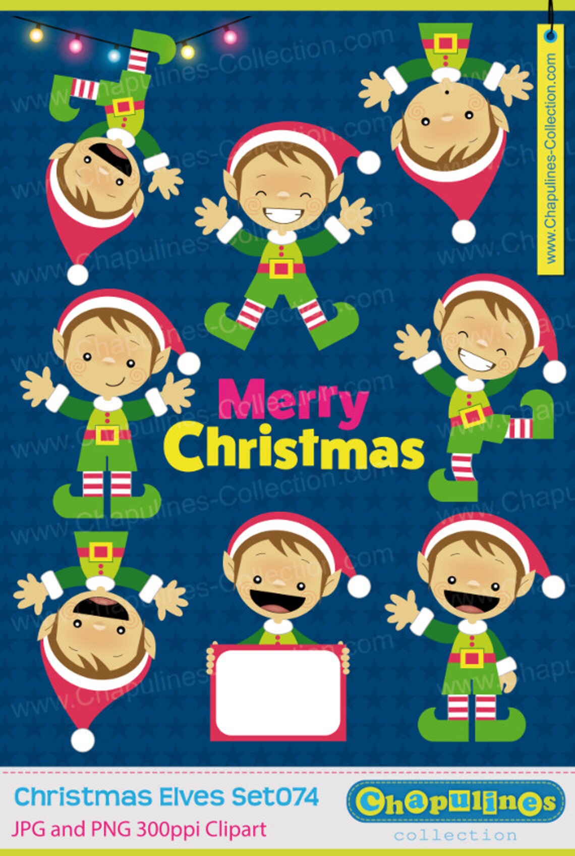 Christmas Elves Clipart, Christmas Clipart, Santa's Elves, Elf Clipart ...