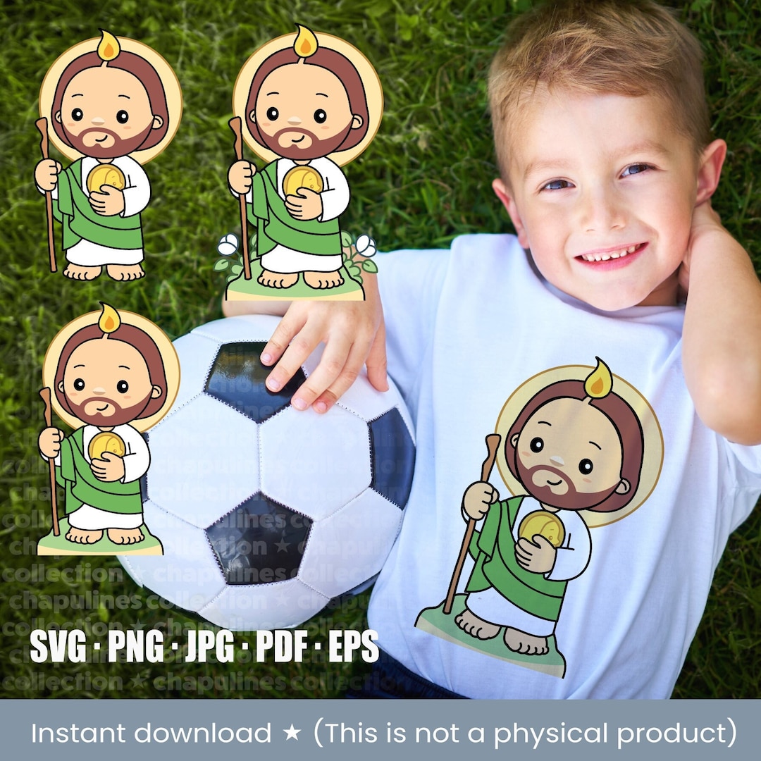St Jude Svg, Jpg, Png, Eps, Pdf, 3 Images Set 241 - Etsy