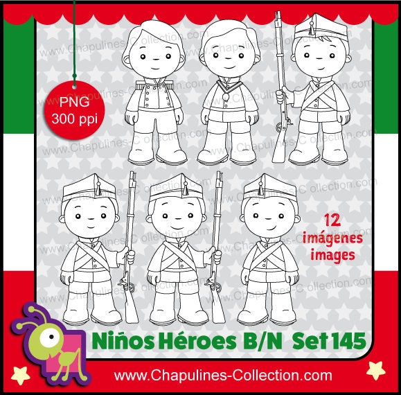 Dibujo De Los Ninos Heroes Chapultepec