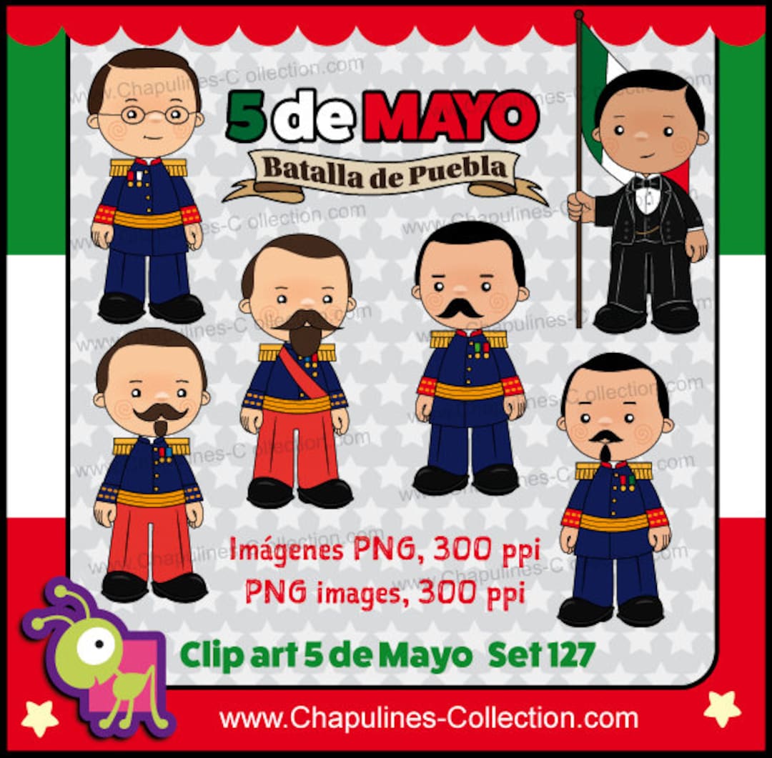 5 De Mayo Clipart, School Clipart, Mexican History, Batalla De Puebla ...