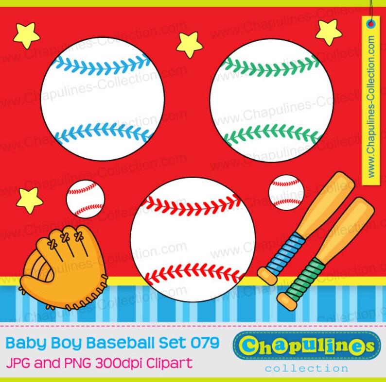 Baby Boy Baseball Clipart Baby Shower Clipart Baby Baseball - Etsy Canada