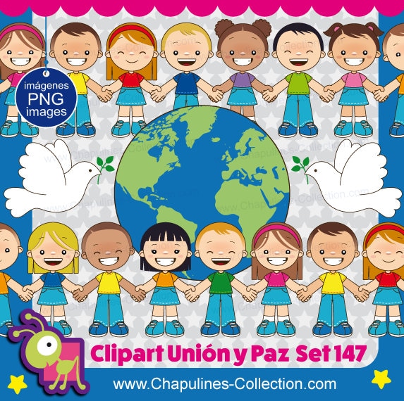 Clipart Unión y Paz día de las Naciones Unidas clipart de - Etsy México