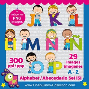 Alphabet Clip Art, From A to Z, PNG Images, Set 151 - Etsy Canada
