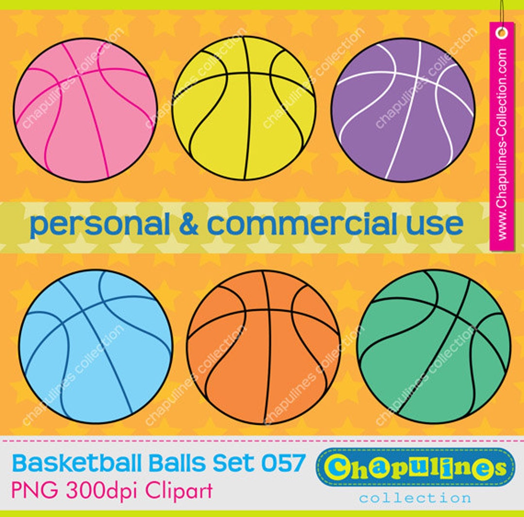 Basketball Ball Clipart, Commercial Use, Basketball Scrapbooking ...