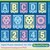 Papel picado alfabeto, clipart uso comercial, México, día de muertos ...