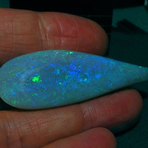 Huge Andamooka Australian Opal Beautiful Bright Azure Blue and Green ...