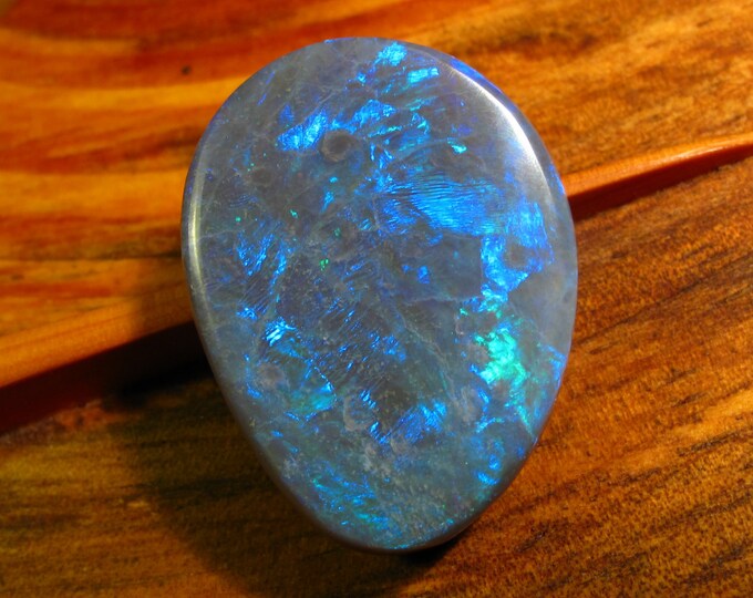 Australian Lightning Ridge Black Opal Massive 31.75 Carats - Etsy
