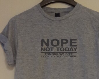 Not Tomorrow Either - Etsy