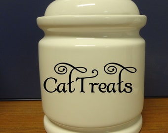 Dog Food or Cat Food Container Decal Label Dog Food Sticker - Etsy