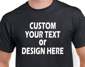 Your Own Text Shirt - Etsy