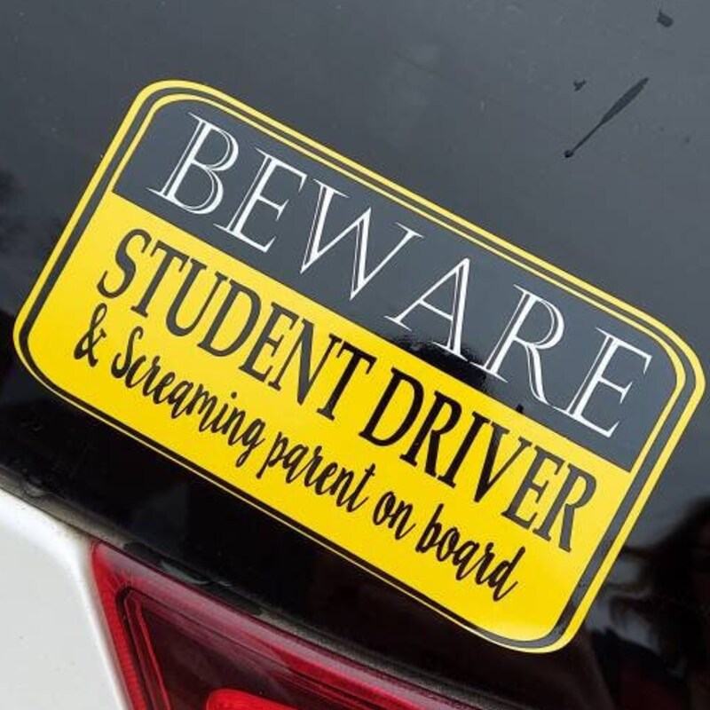 New Driver Sticker - Etsy