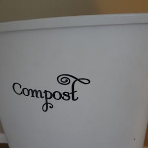2 Compost Decal Label Organic Farm Batch Composting Farming Vinyl ...