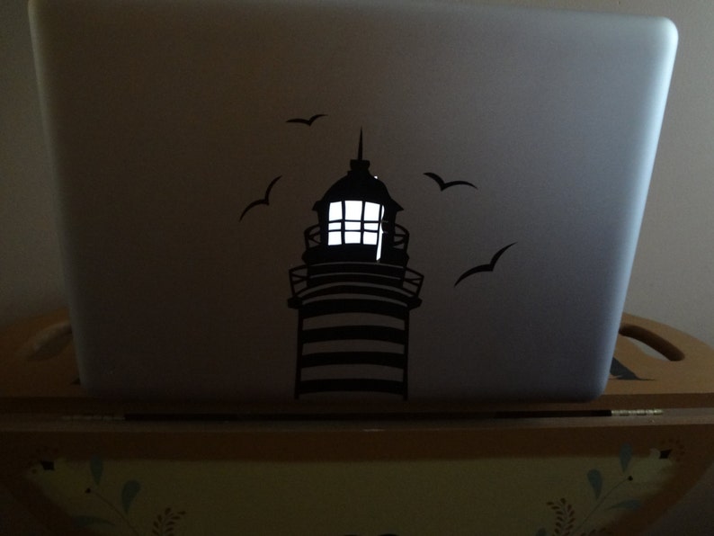 2 Lighthouse Decal Laptop 13 15 17 PC Laptop Decal Sticker - Etsy