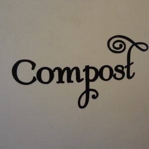 2 Compost Decal Label Organic Farm Batch Composting Farming Vinyl ...