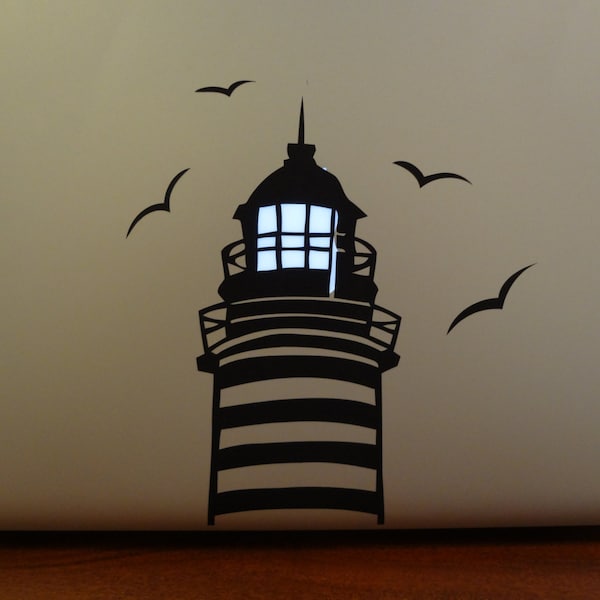 Lighthouse Decal - Etsy