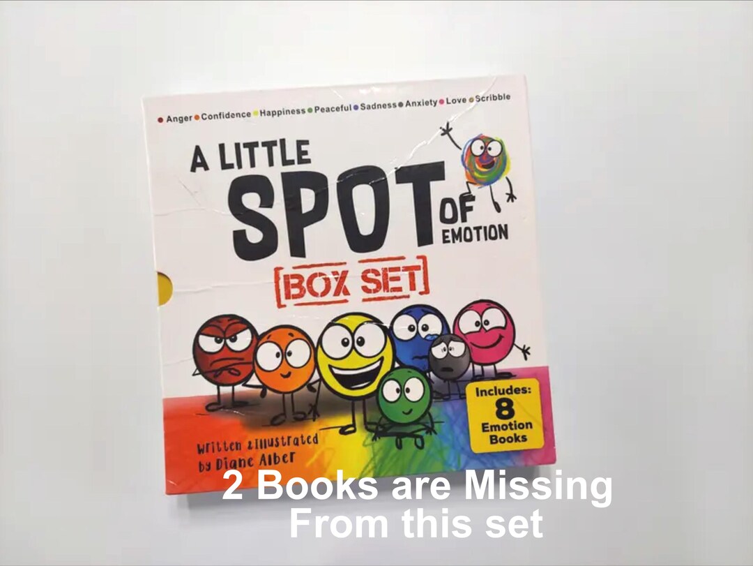 Books A Little Spot of Emotions 6 Book Set 2 Are Missing Happiness ...