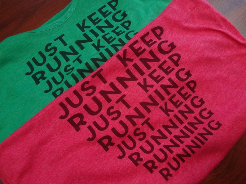 Just Keep Running Runner Racerback Tank Women's Running | Etsy