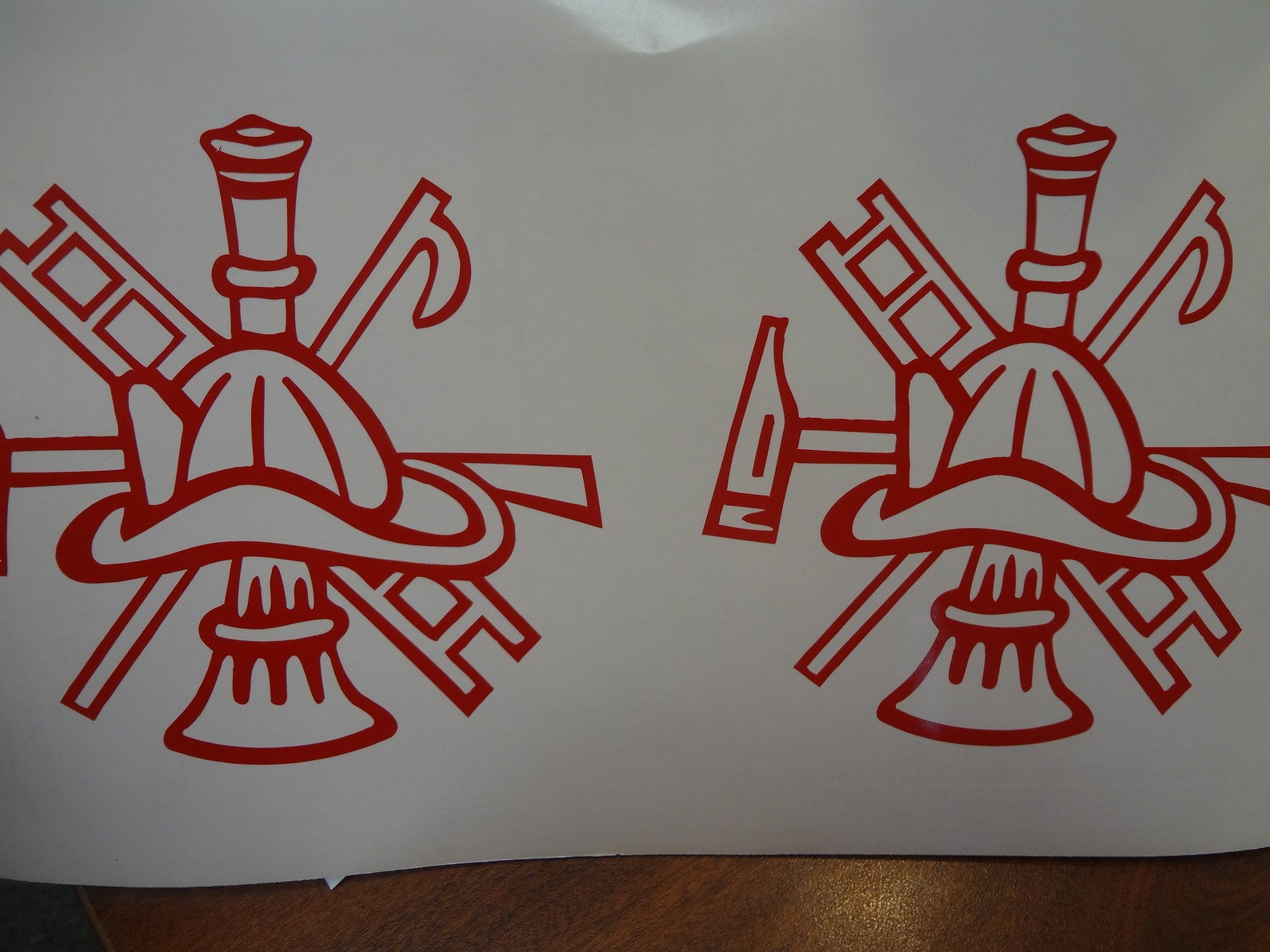 Decal Fireman Fire Department Window Decal Firefighter Mens - Etsy