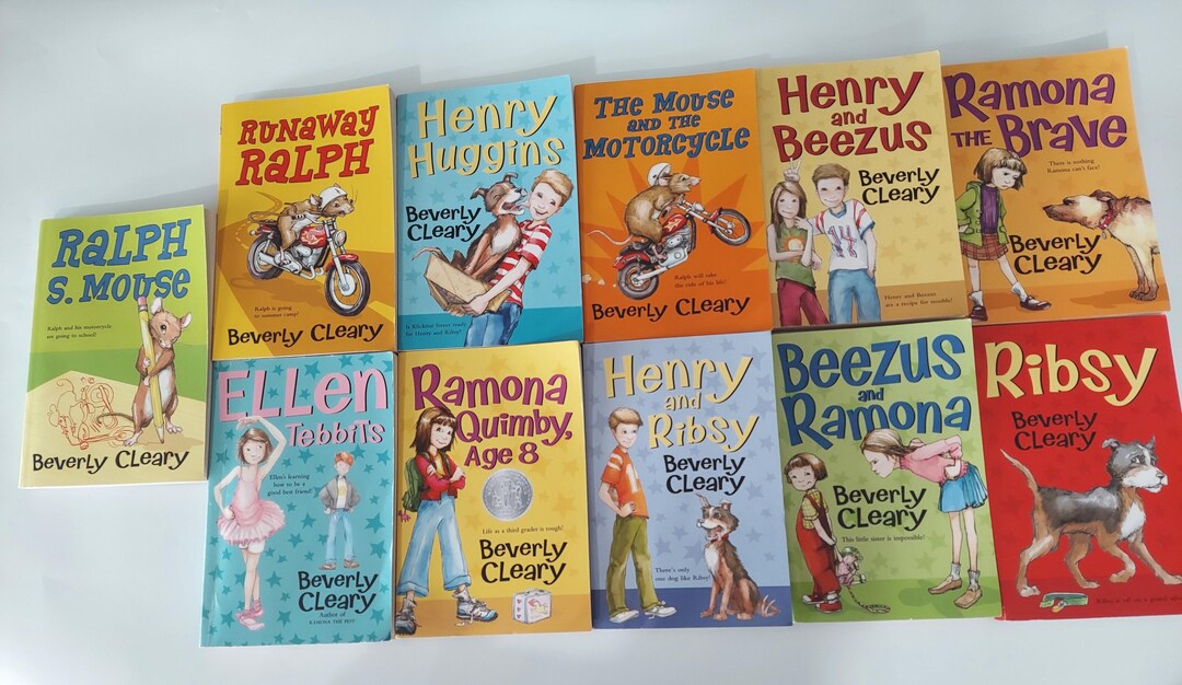 11 Beverly Cleary Books Set Children's Boys Girls 3rd Grade 4th 5th 6th ...