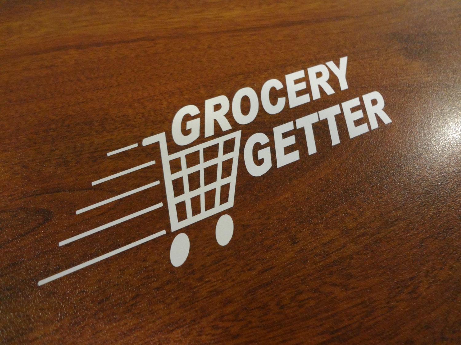 Grocery Getter Decal Hot Rod Car Mini Van 2 Decals Truck | Etsy