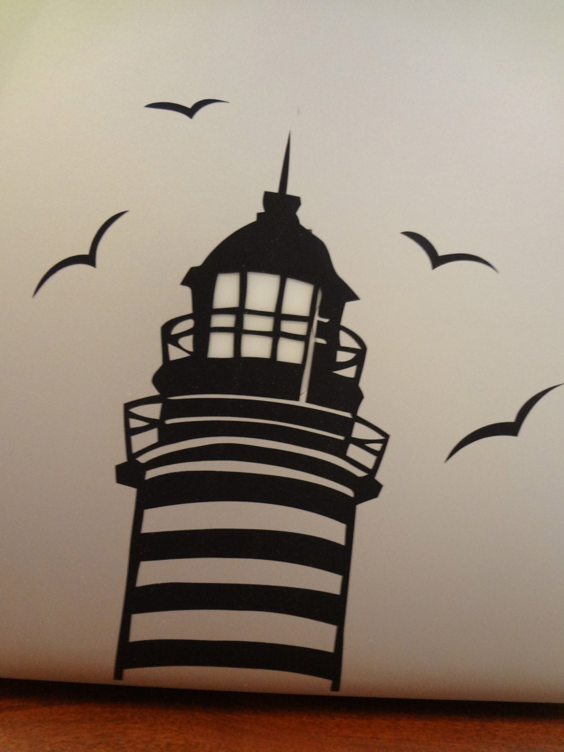 Lighthouse Decal 13 15 17 Inch PC Laptop Decal Sticker Seaside | Etsy