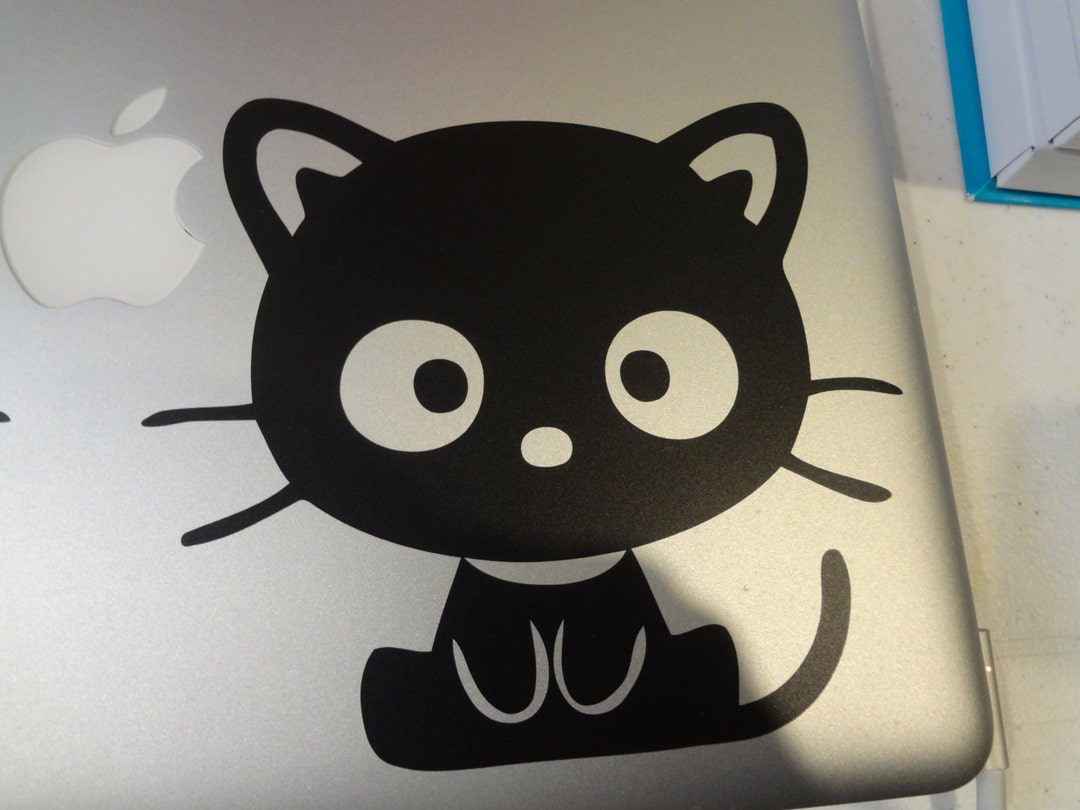 2 Cat Decal 13 Inch 15 17 PC Laptop Decal Kitty Sticker Black Panther ...