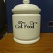 2 Cat Food Decal for Your Canister Can Sticker Vinyl Self - Etsy