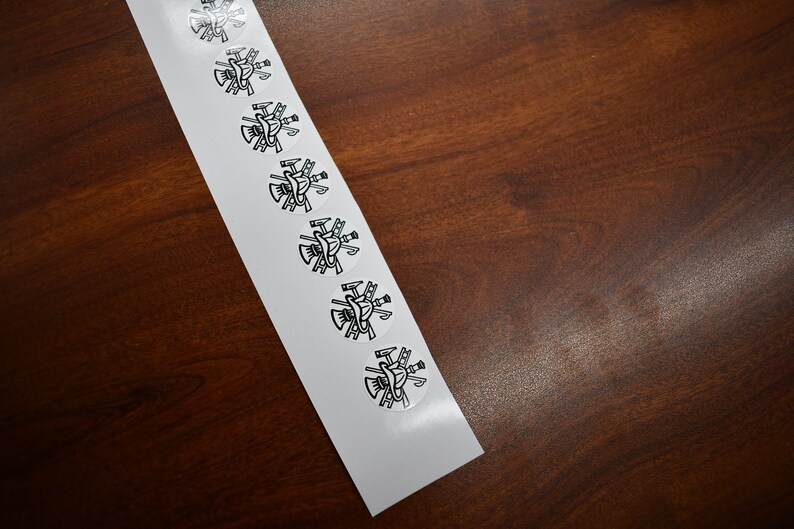 Firefighter Decals: Round Fire Department Stickers, 2 or 3 Inch (set of ...
