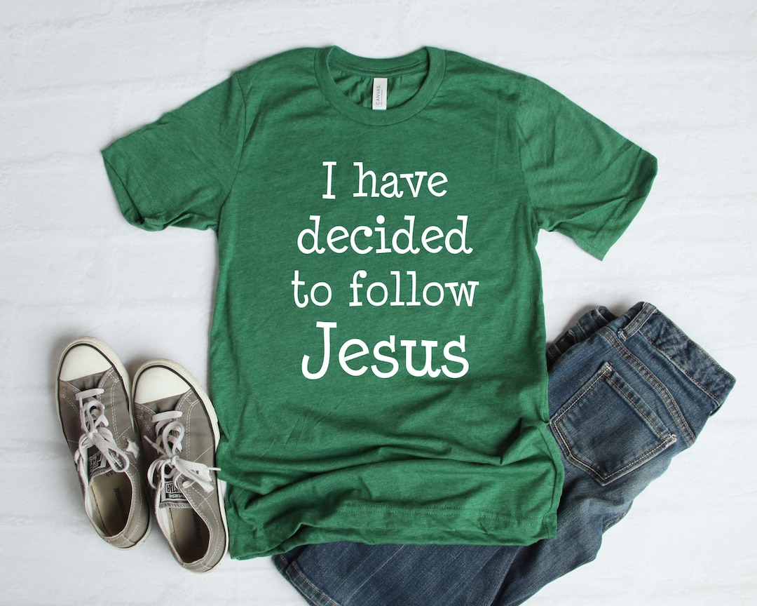 Follow Jesus T-shirt: Christian Unisex Tee, Bible Verse Quote - Etsy