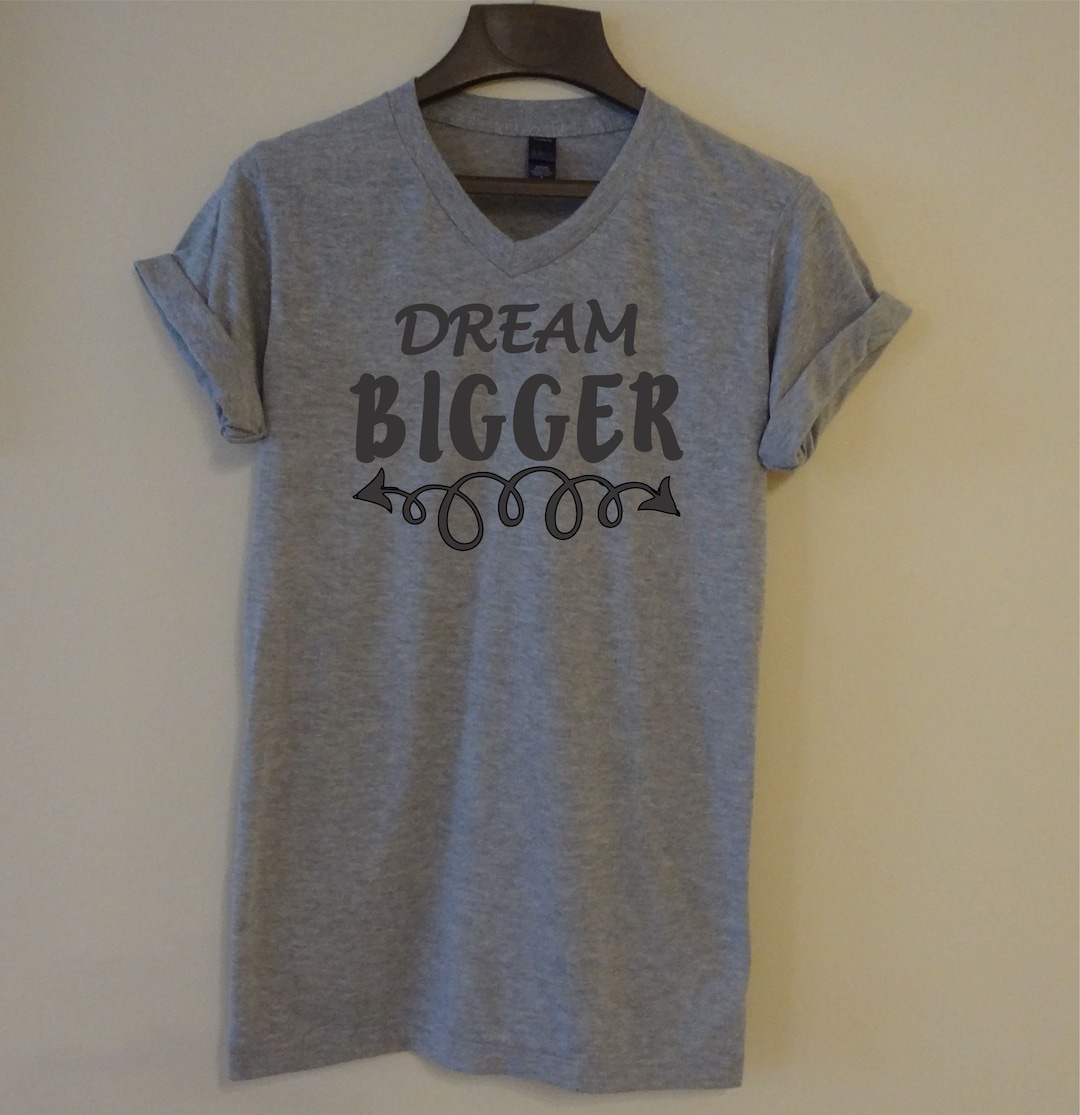 Camiseta Dream Bigger, camiseta Dreamer, camiseta Dream Big, camiseta ...