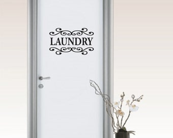 Laundry Room Decal - Etsy