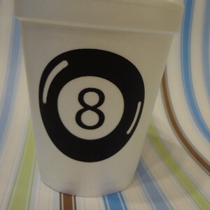 2 Eight Ball 8 Ball Decal Window Sticker Billiard Pool Table | Etsy