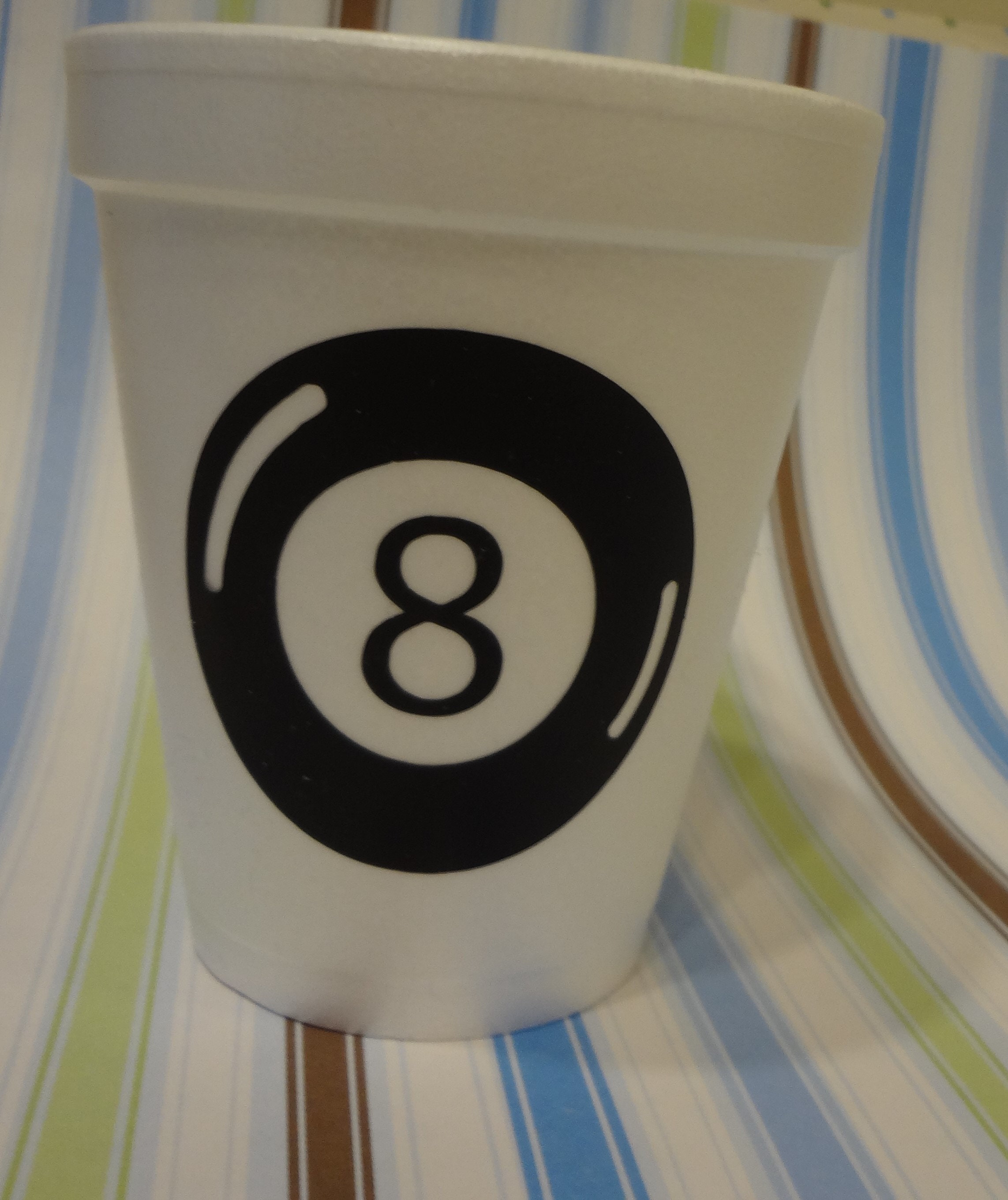 2 Eight Ball 8 Ball Decal Window Sticker Billiard Pool Table | Etsy