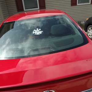 2 Decals Fireman Fire Department Window Firefighter Men Women Gift ...