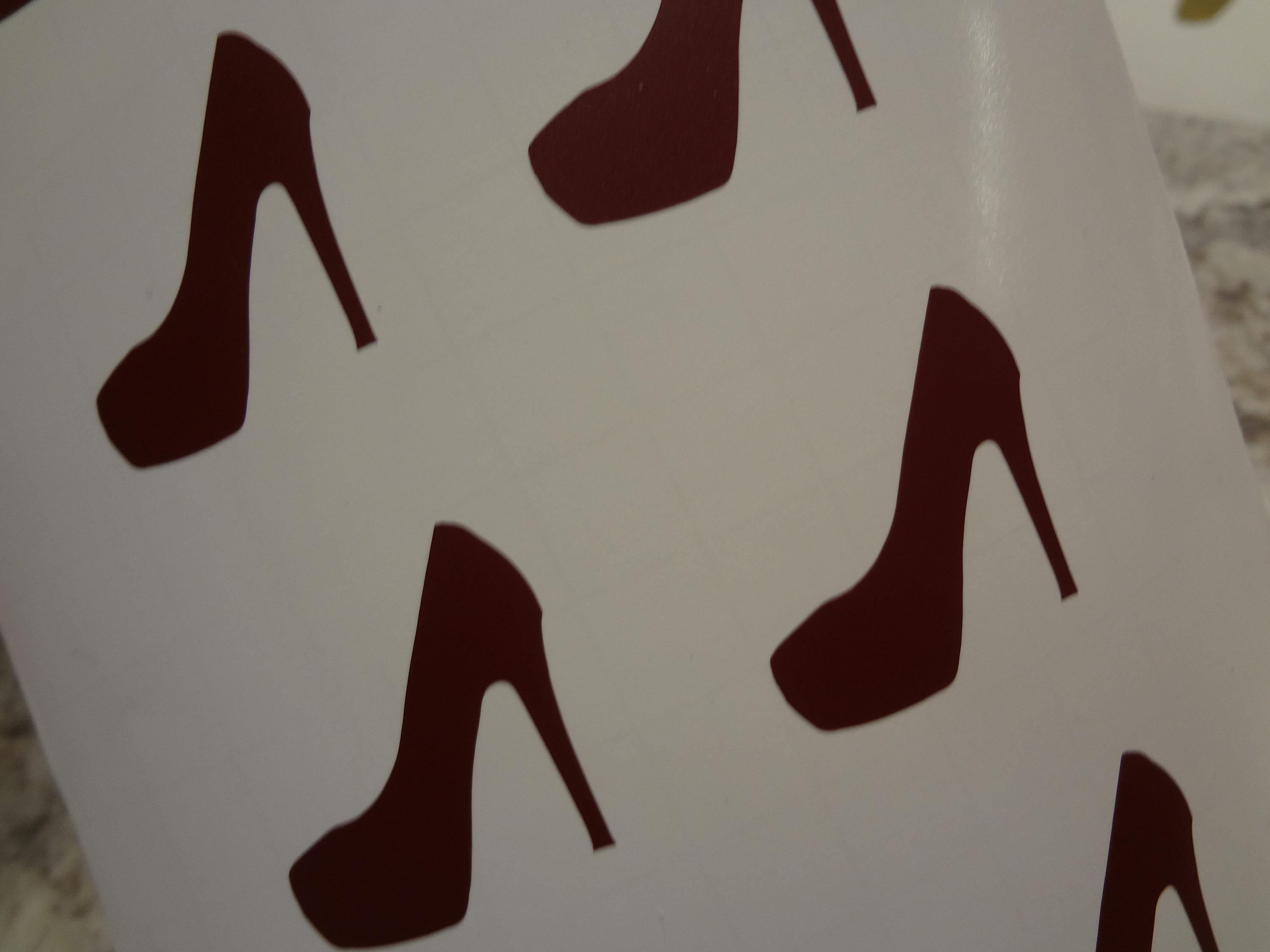 20 Chaussures à talons hauts Stiletto Decals Autocollant | Etsy