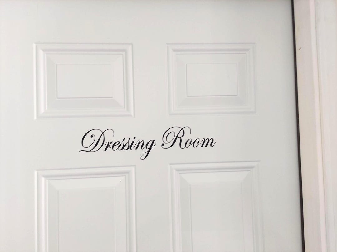 2 Dressing Room Decals Sticker Business Boutique Retail Clothing Sales ...