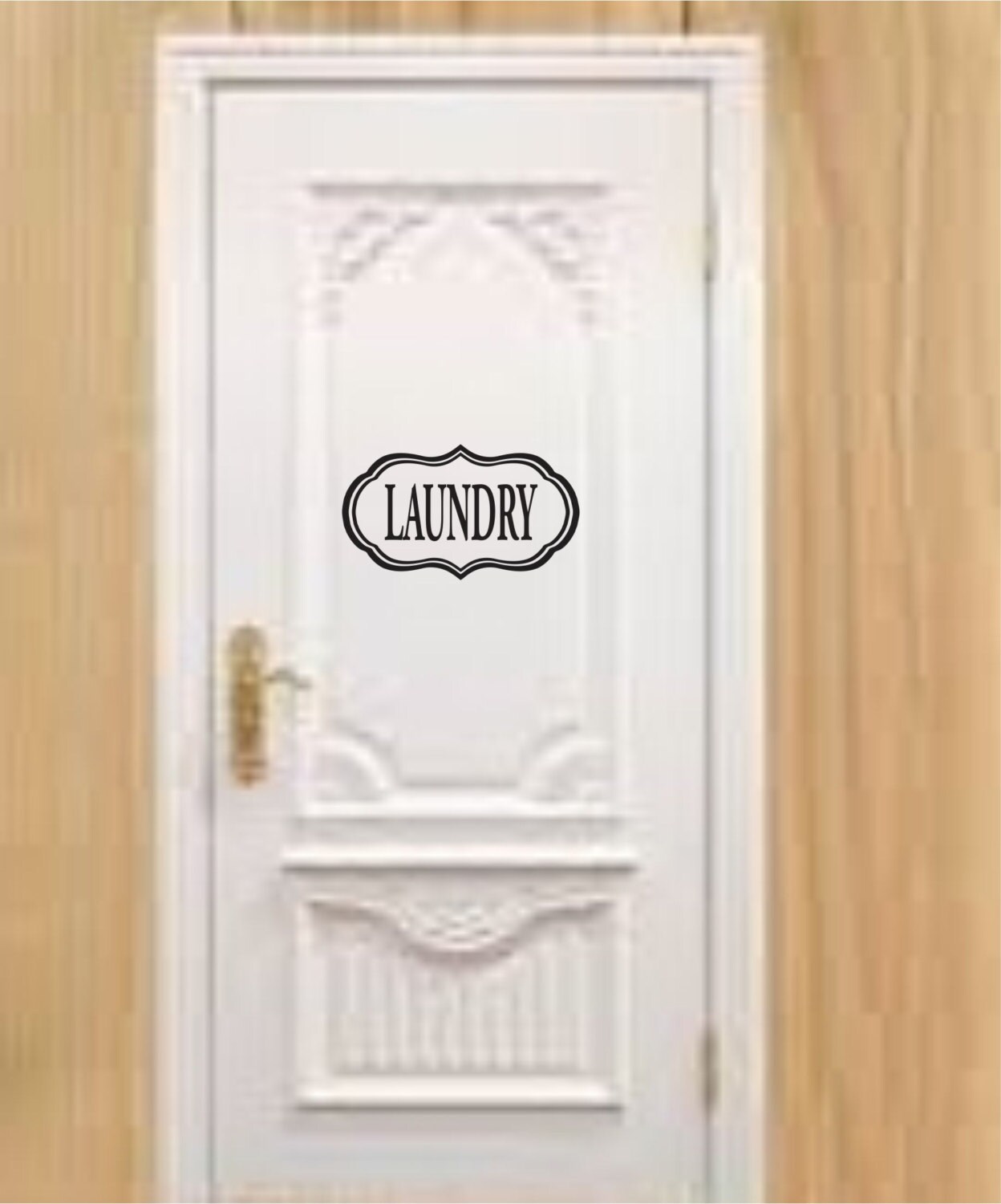 Laundry Room Decal Door Wall Home Decor Sticker Laundry Border - Etsy