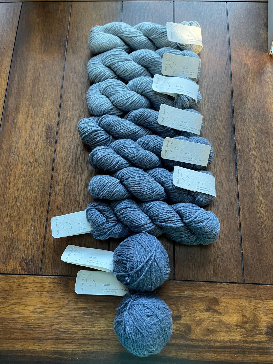 Purl Soho Nine - Note Bundle Yarn in Tidewater - Etsy