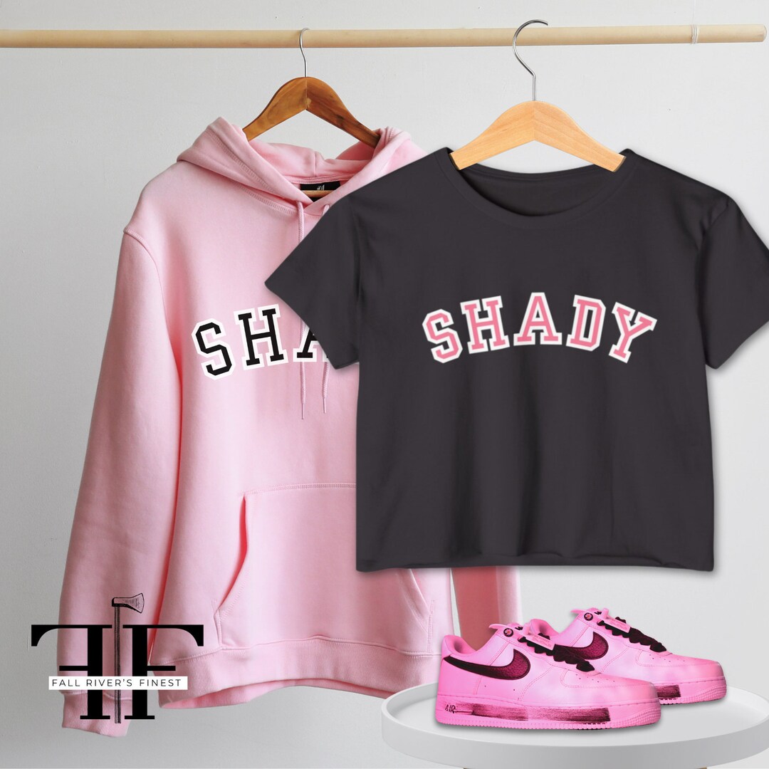 Shady Varsity Colors Crop T-shirt - Etsy