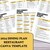 2024 Dining Plan| Dining Plan Canva Template| WDW Dining Restaurant ...