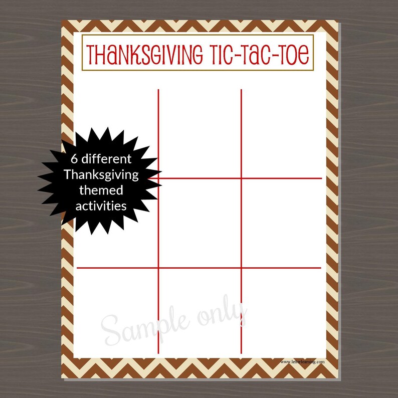 Thanksgiving Bingo Class Set and 6 Thanksgiving Activities, Printable ...