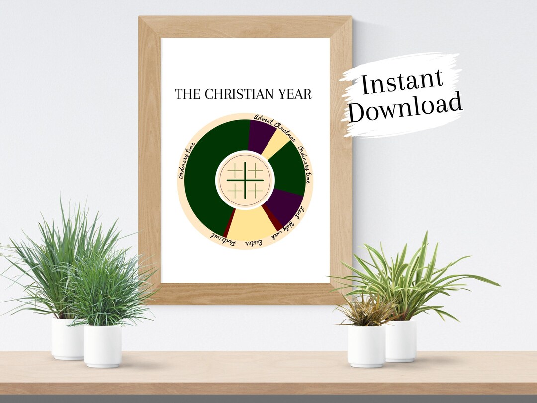 Liturgical Calendar Printable | Christian Calendar Print | Liturgical ...