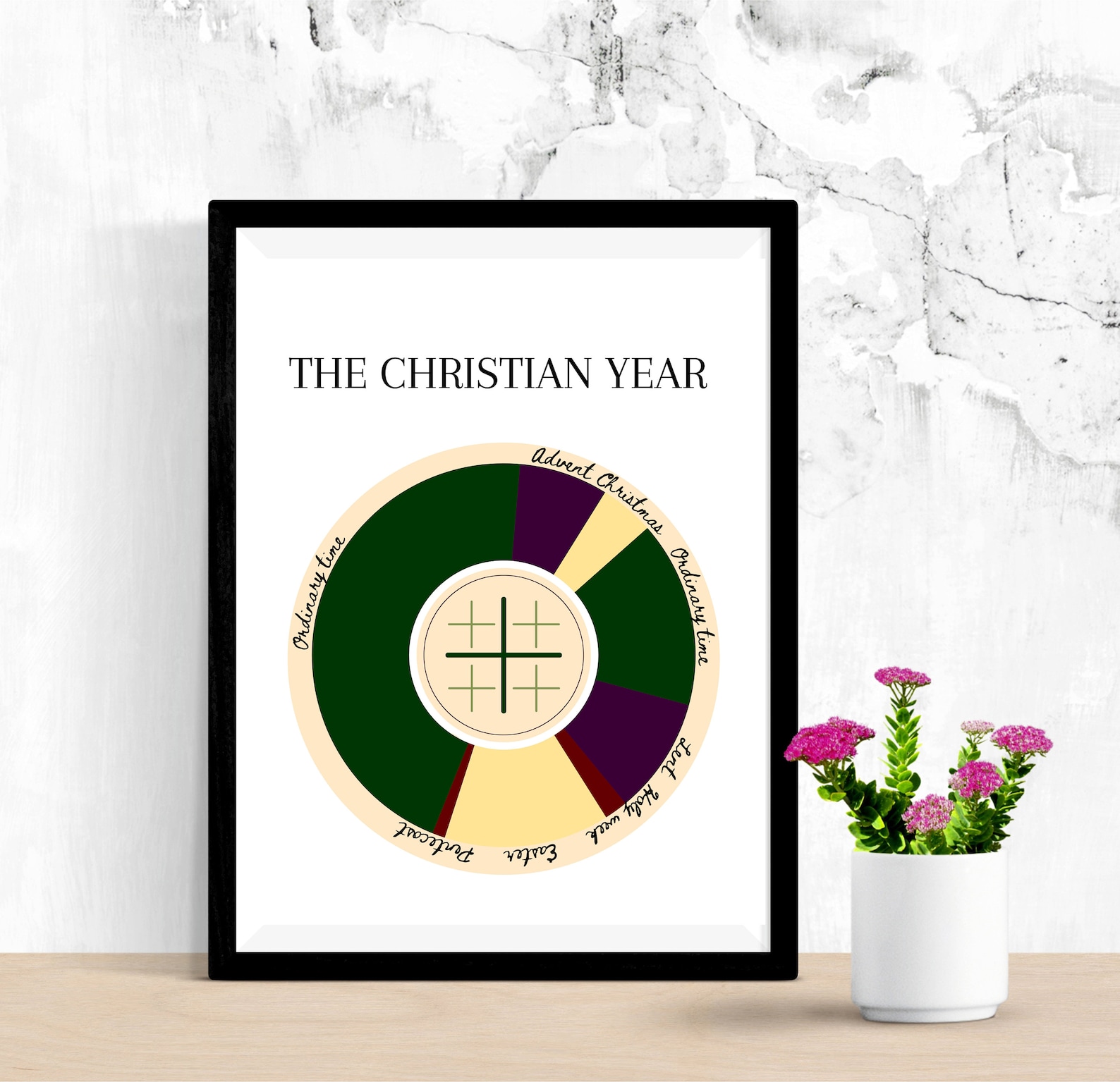 Liturgical Calendar Printable Liturgical Calendar Print Liturgical Wall ...