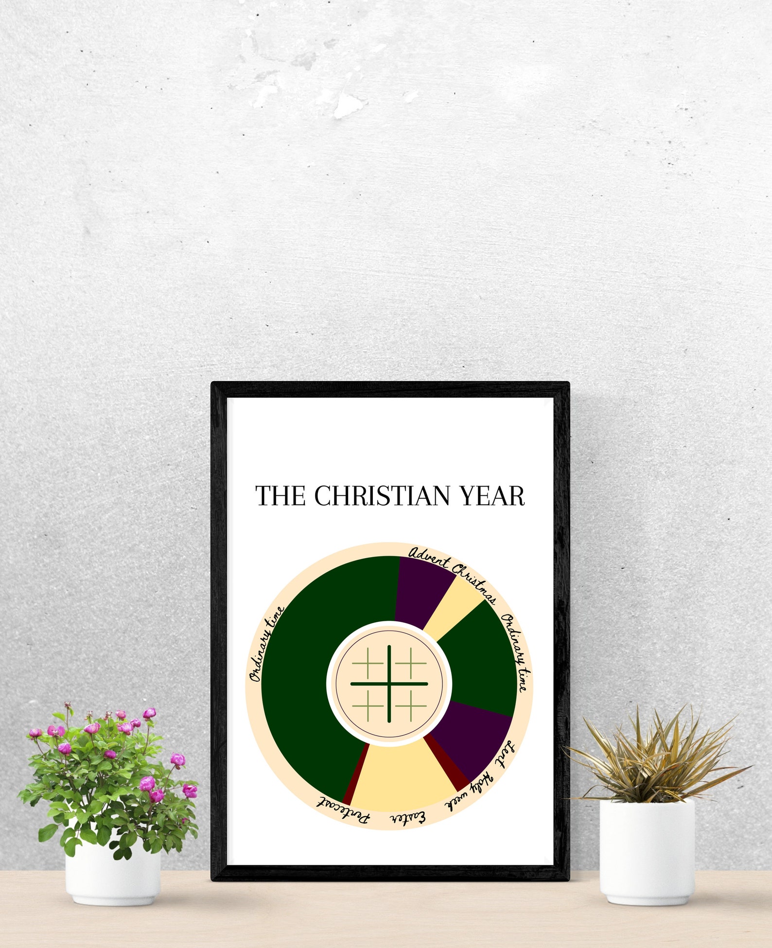 Liturgical Calendar Printable Liturgical Calendar Print Liturgical Wall ...