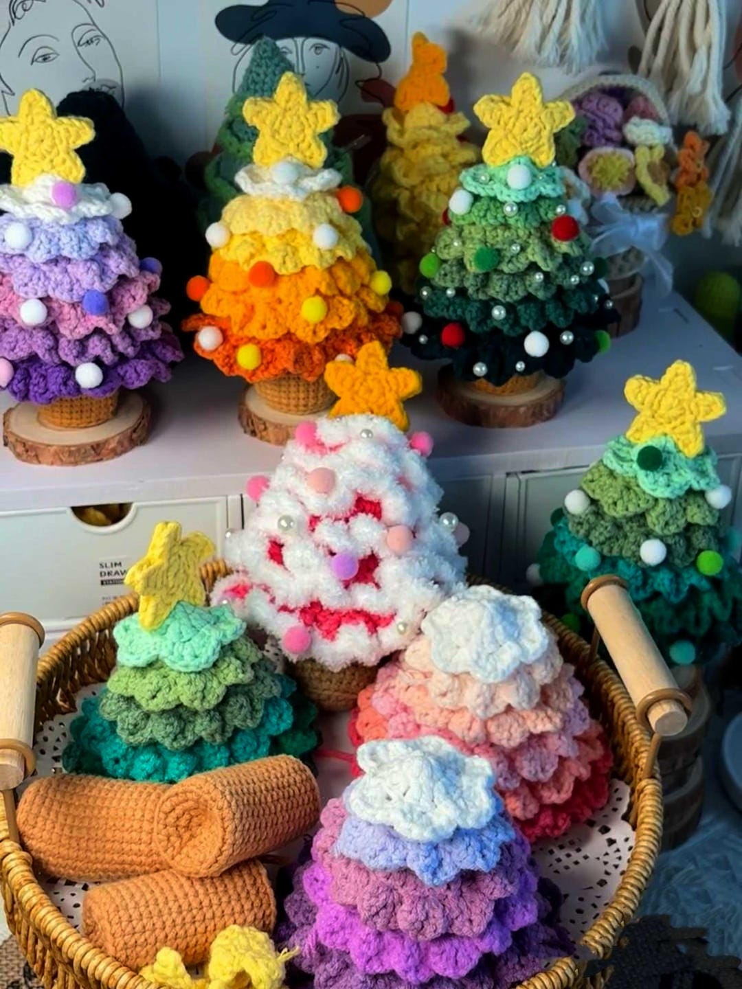 PDF Crochet Pattern 6-layer Christmas Tree, Perfect for Handmade Gifts ...