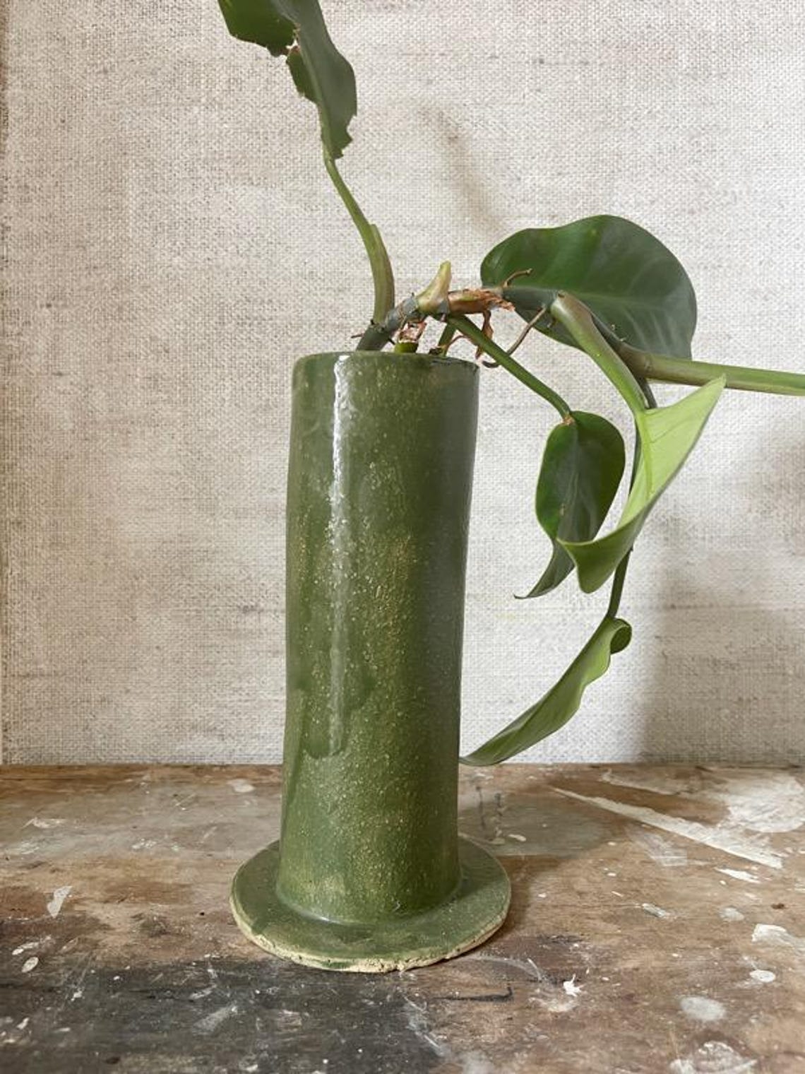 TEMPLATE CYLINDER VASE | Slab Pottery | Printable Digital Download for ...
