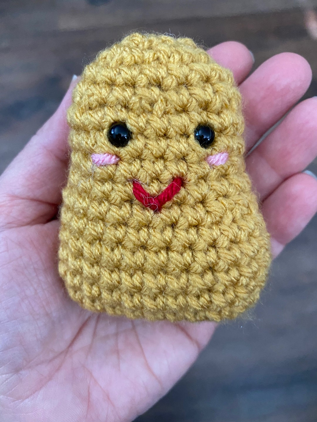 Crochet Chicken Nugget Pattern - Etsy