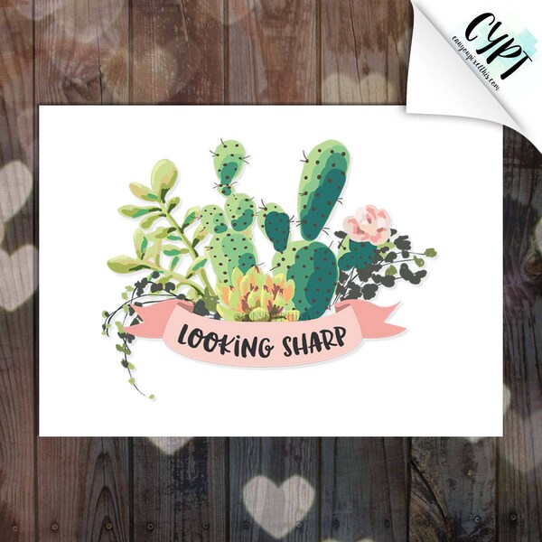 Looking Sharp Print - Etsy